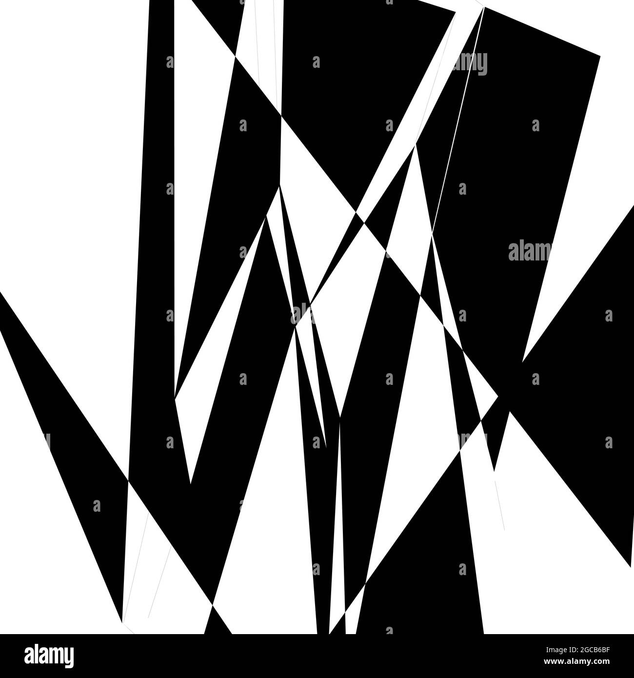 Random geometric abstract art element. Shattered texture – stock vector ...