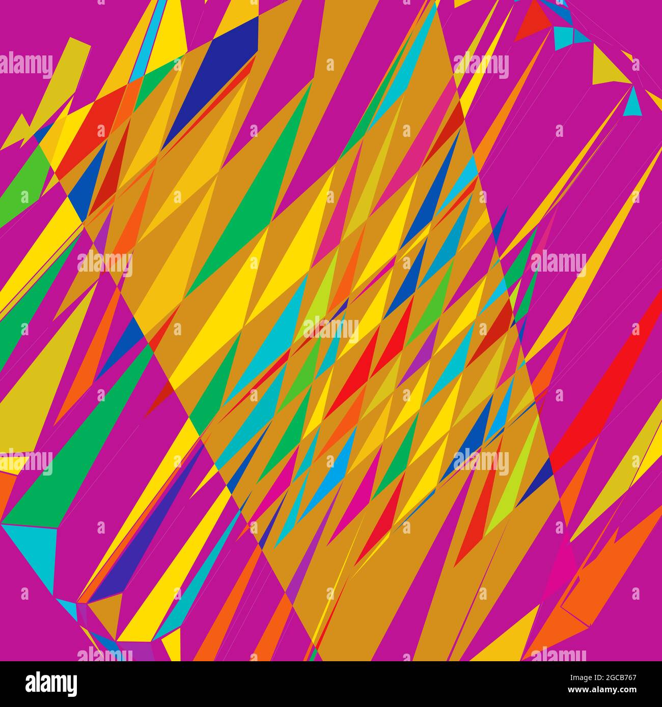 Random geometric abstract art element. Shattered texture – stock vector ...