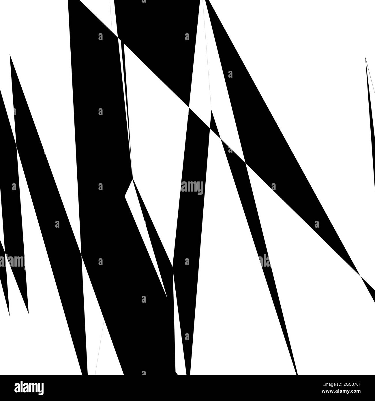 Random geometric abstract art element. Shattered texture – stock vector ...