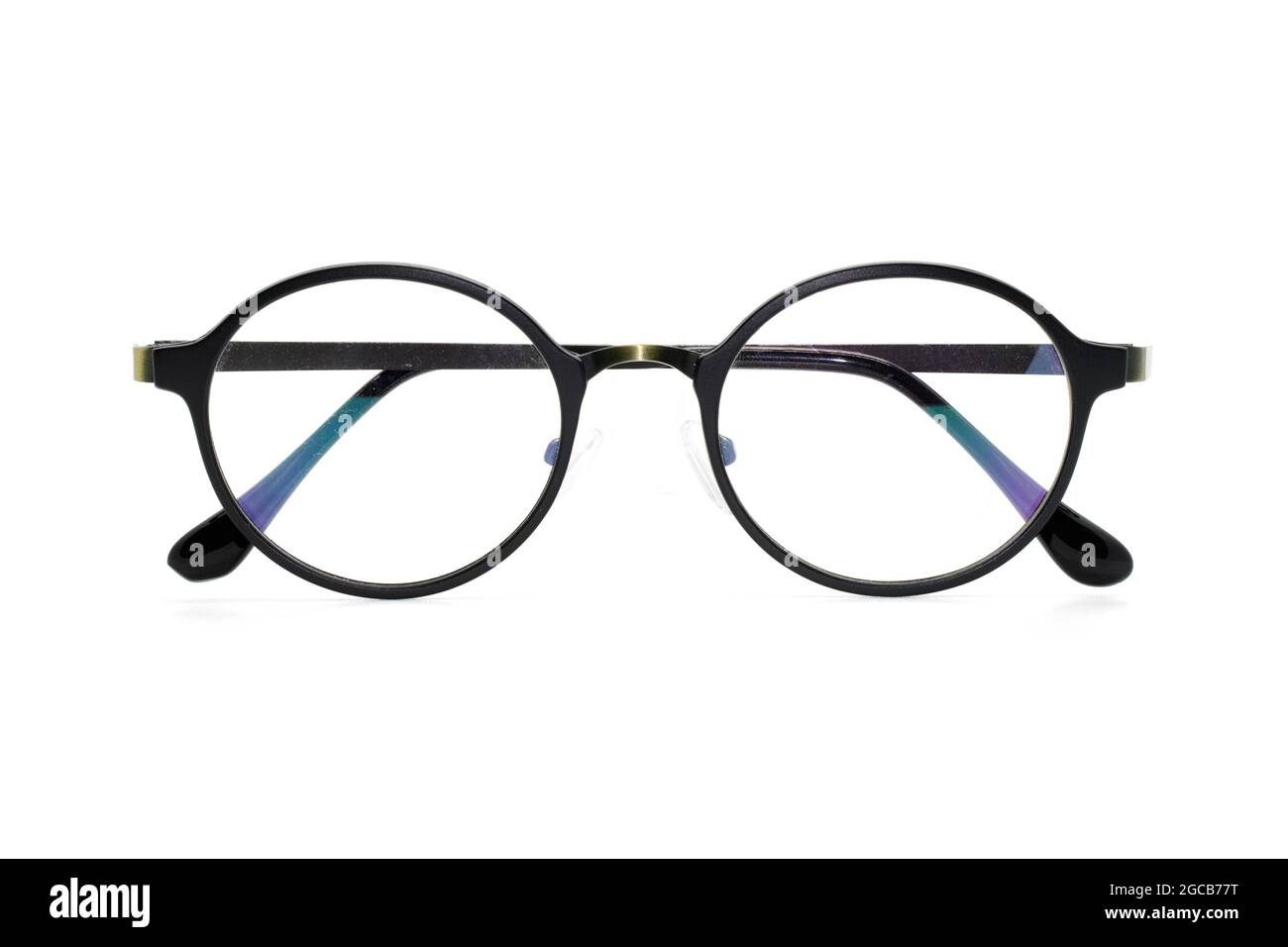 Image of modern fashionable spectacles isolated on white background ...