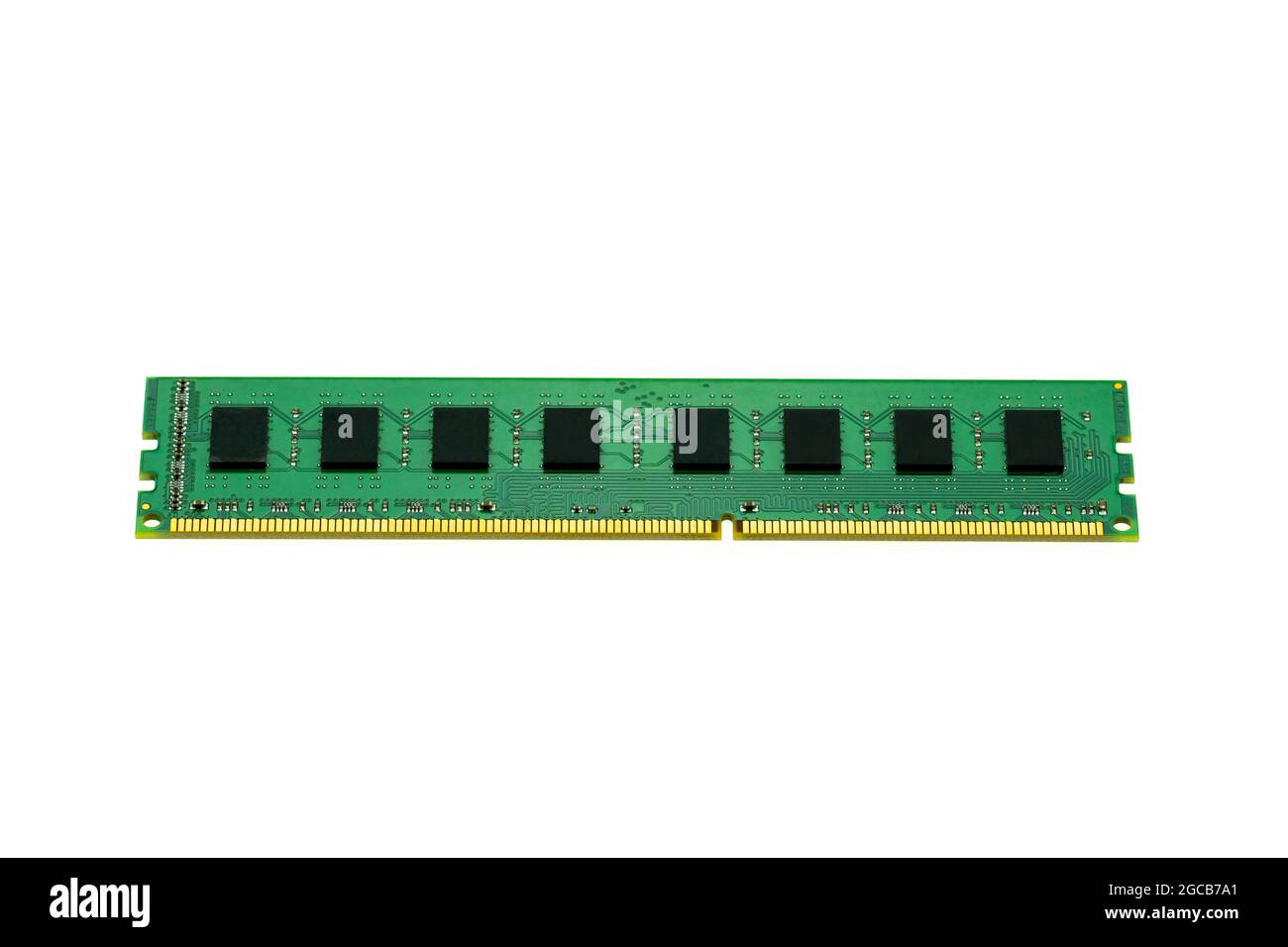 Image of a ram memory on a white background. Equipment and computer ...