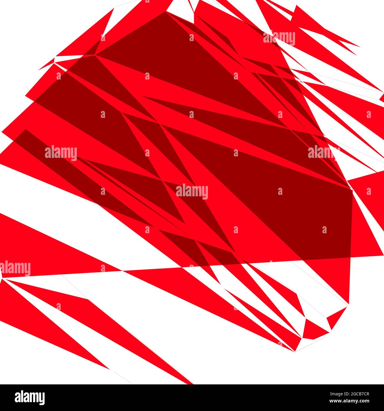 Random geometric abstract art element. Shattered texture – stock vector ...