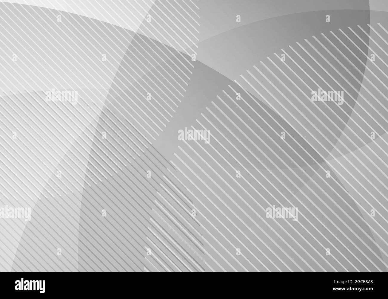 Abstract white and gray geometric circles layer transparency background ...