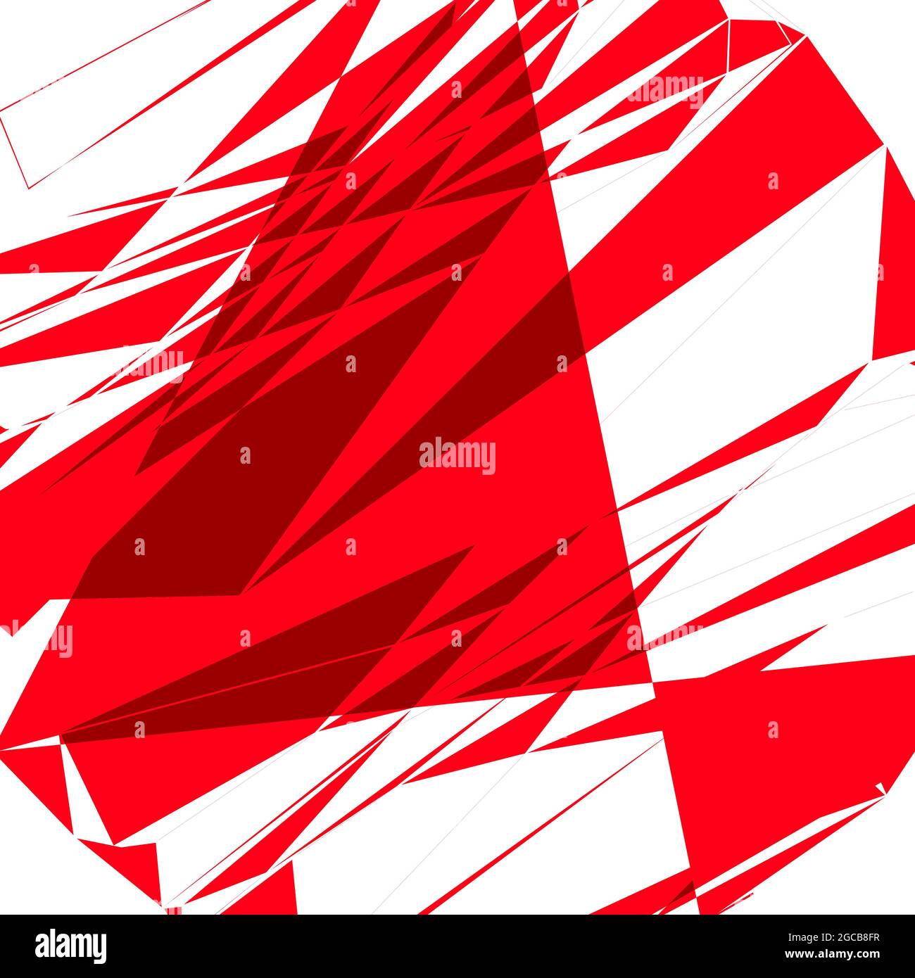 Random geometric abstract art element. Shattered texture – stock vector ...