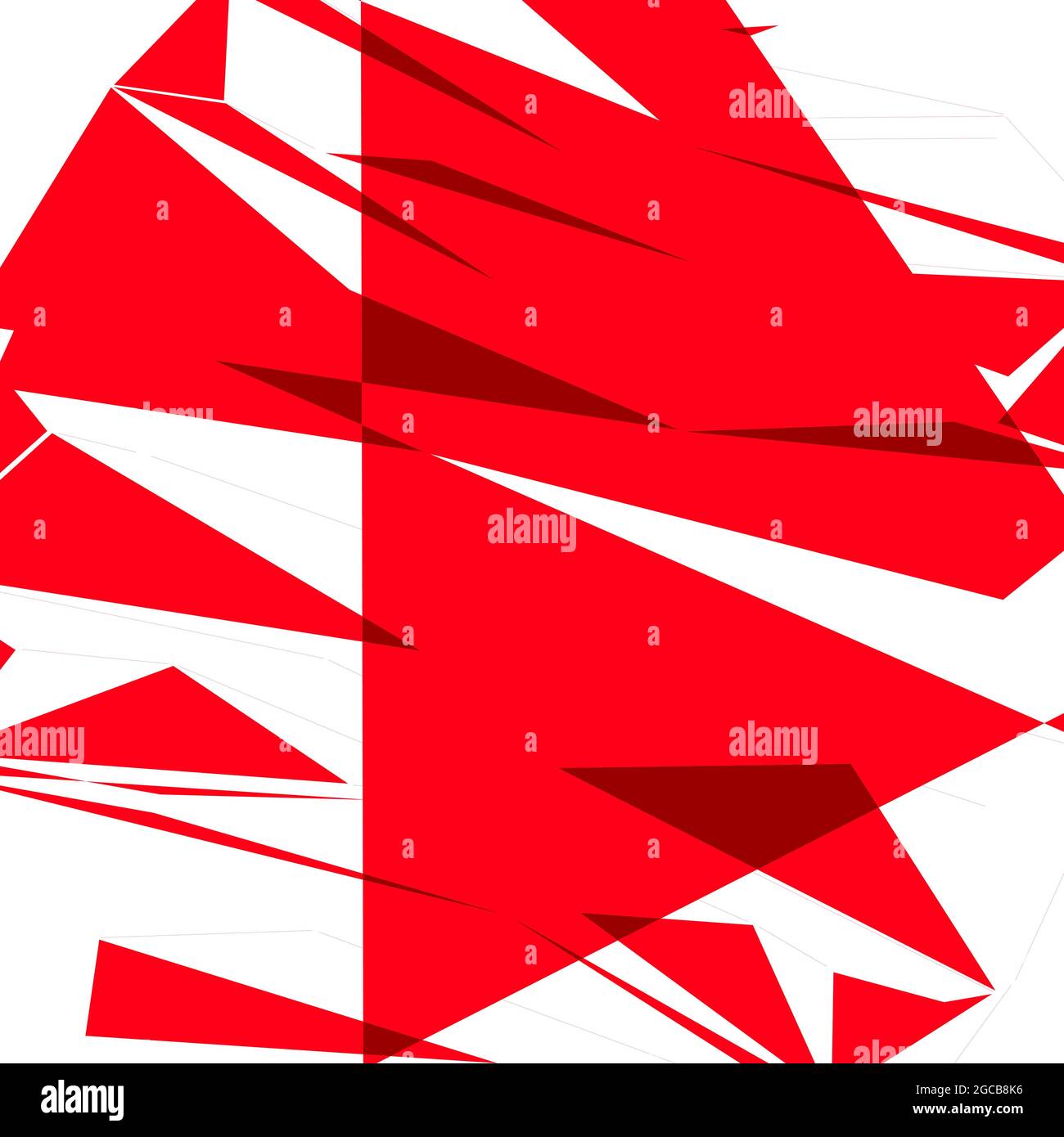 Random geometric abstract art element. Shattered texture – stock vector ...