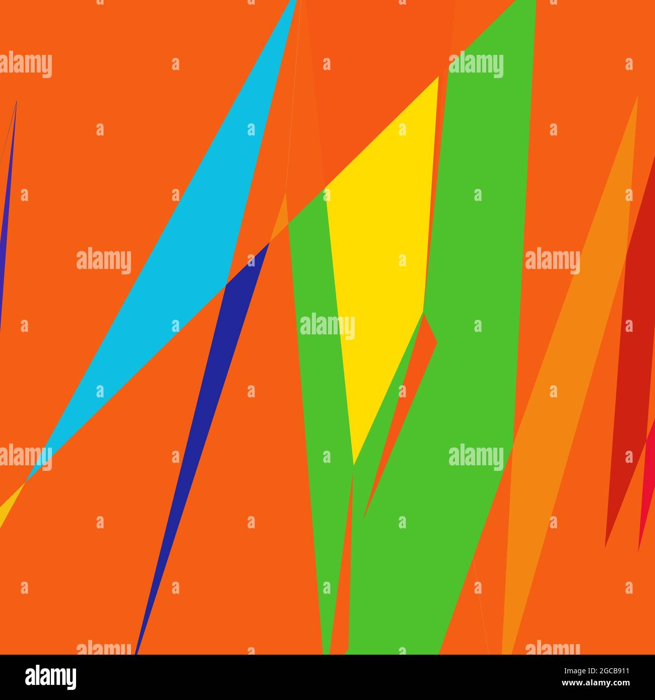 Random geometric abstract art element. Shattered texture – stock vector ...