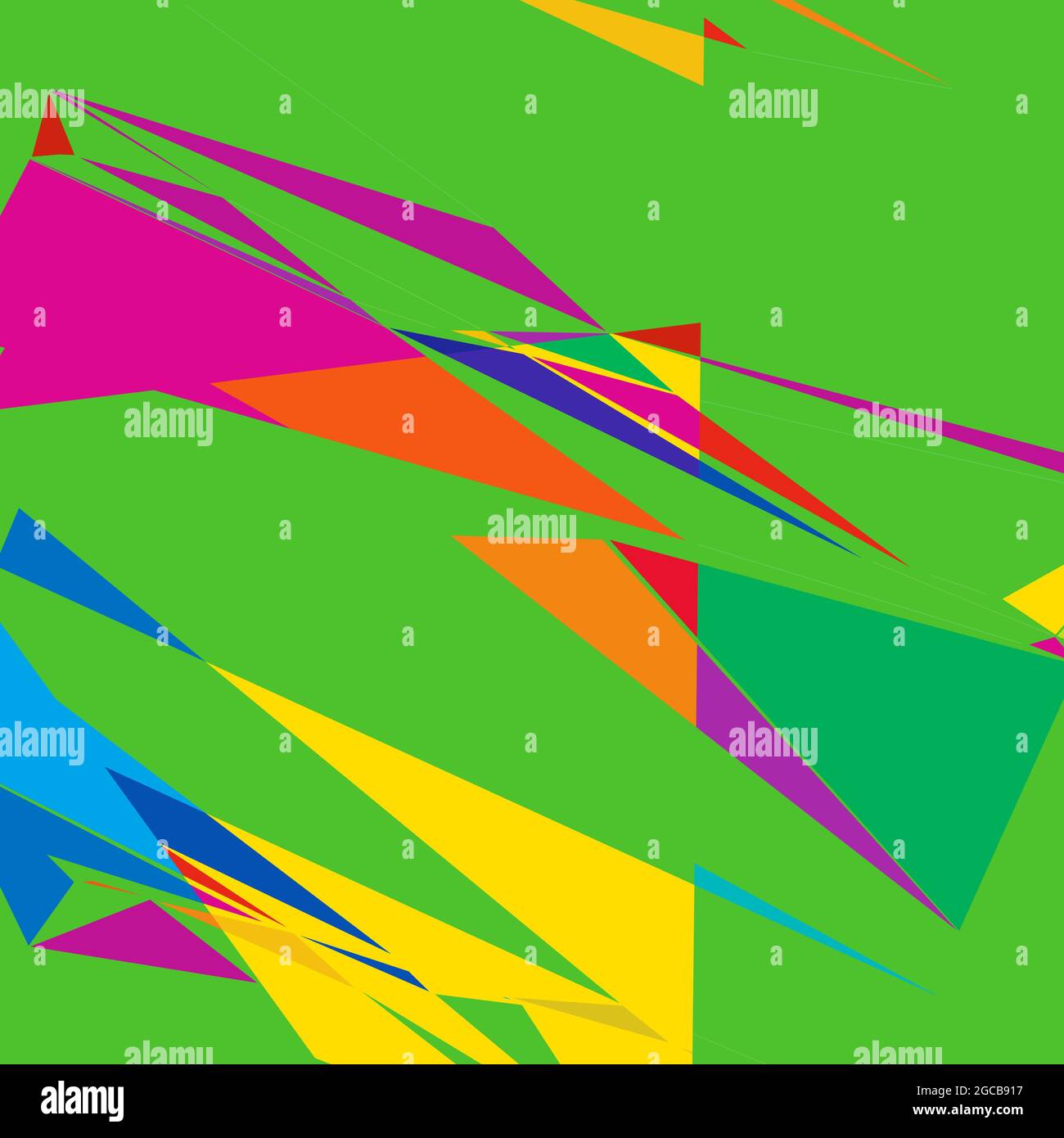 Random geometric abstract art element. Shattered texture – stock vector ...