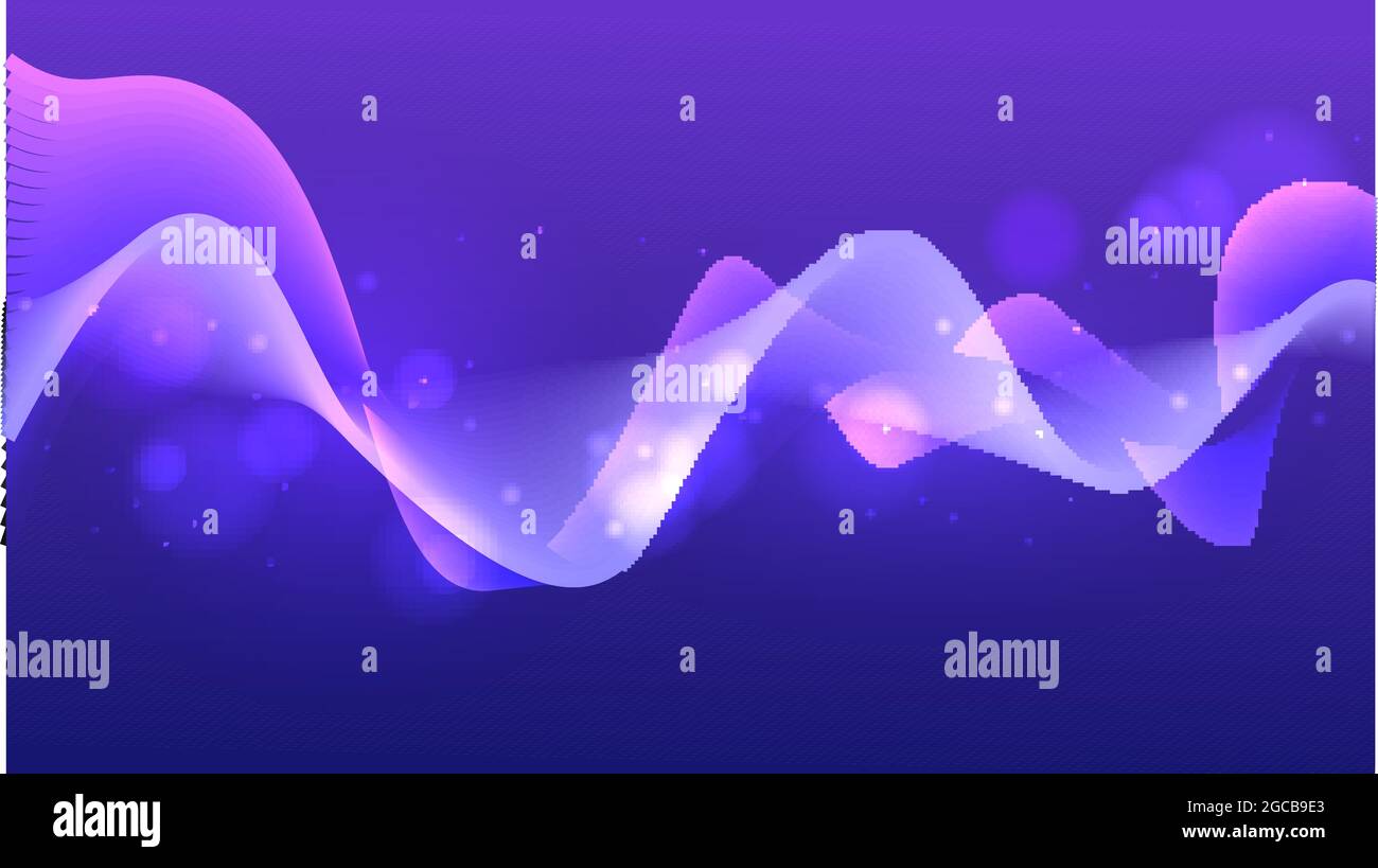 Smoke effect from blended lines. Abstract background with many waving ...