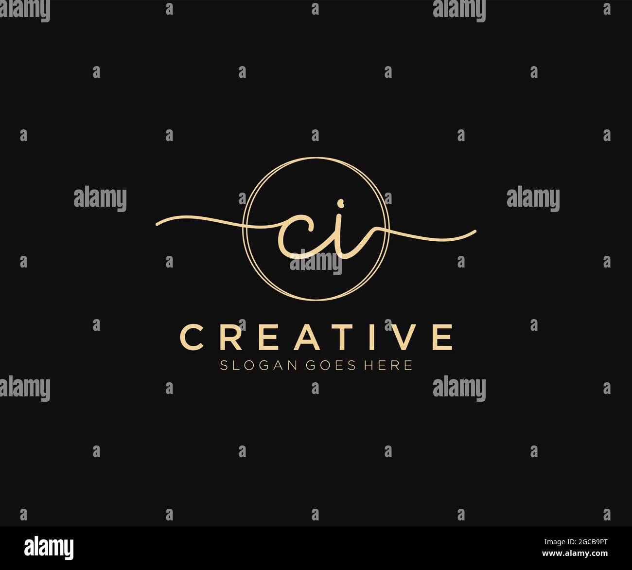 Ci signature hi-res stock photography and images - Alamy
