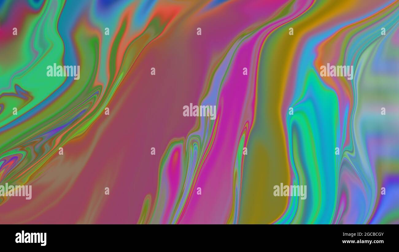 Abstract multi-colored fantasy liquid background Stock Photo - Alamy
