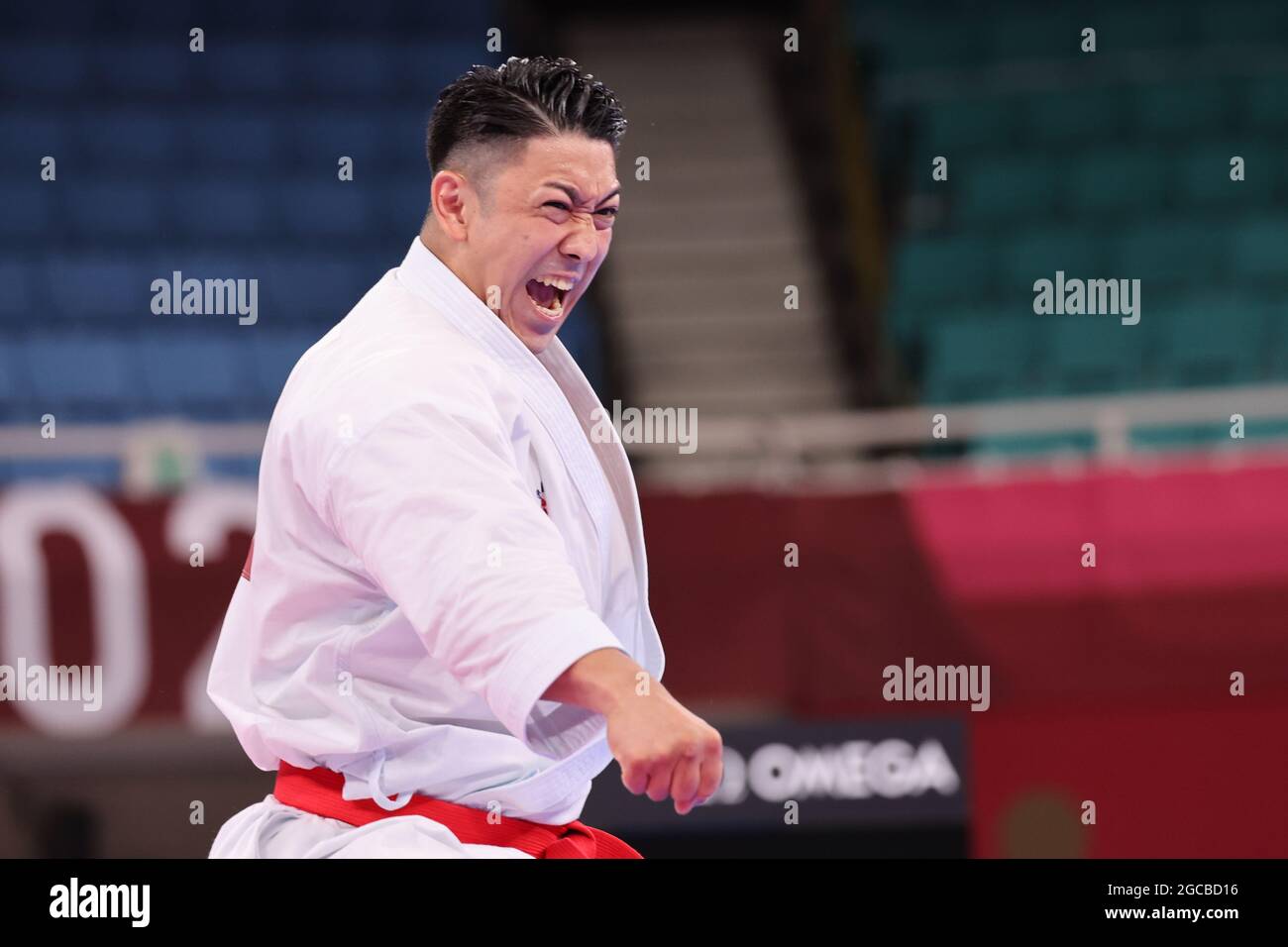 Tokyo, Japan. 6th Aug, 2021. Ryo Kiyuna (JPN) Karate : Men's Kata ...