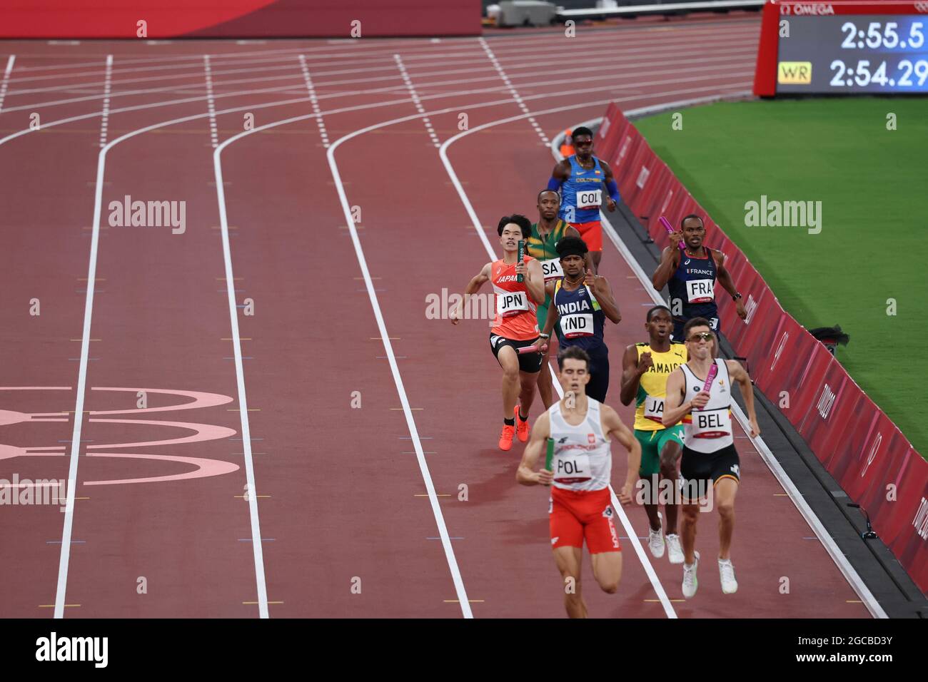 Tokyo, Japan. 6th Aug, 2021. Aoto Suzuki (JPN) Athletics : Men's 4400m ...