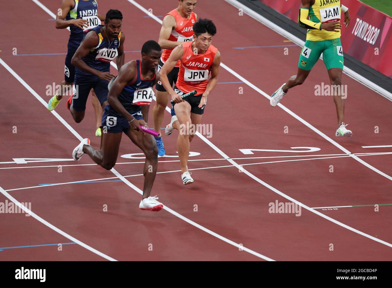 Tokyo, Japan. 6th Aug, 2021. Kaito Kawabata, Kentaro Sato (JPN ...