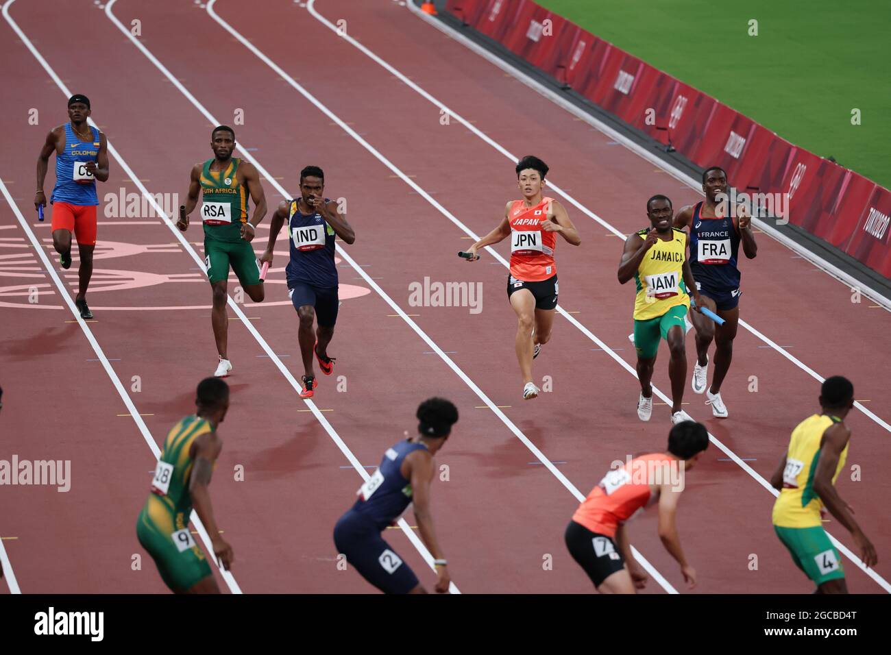 Tokyo, Japan. 6th Aug, 2021. Kentaro Sato (JPN) Athletics : Men's 4400m ...