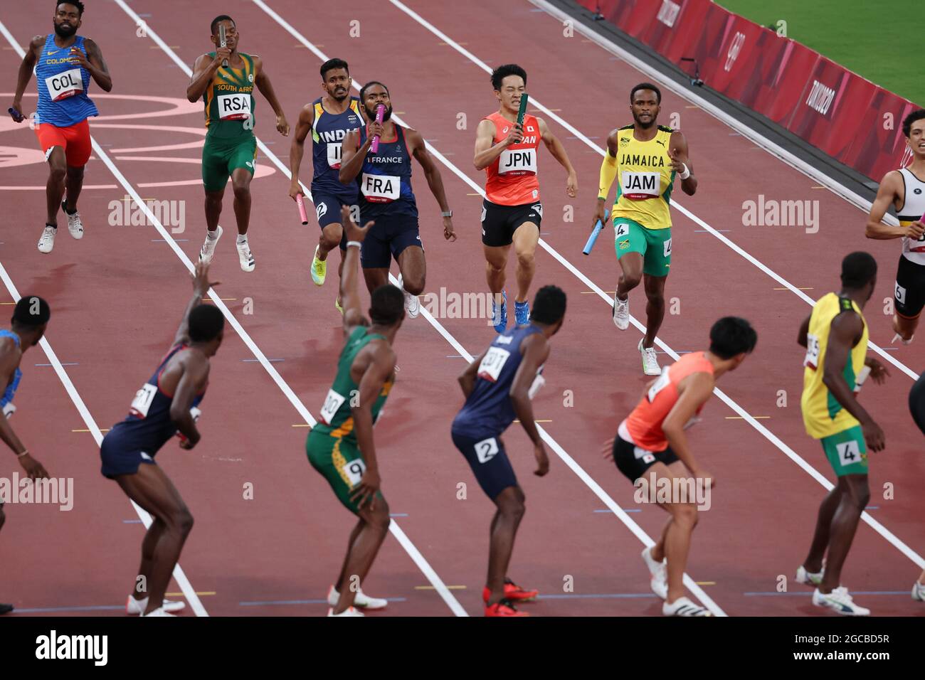 Tokyo, Japan. 6th Aug, 2021. Kaito Kawabata, Kentaro Sato (JPN ...