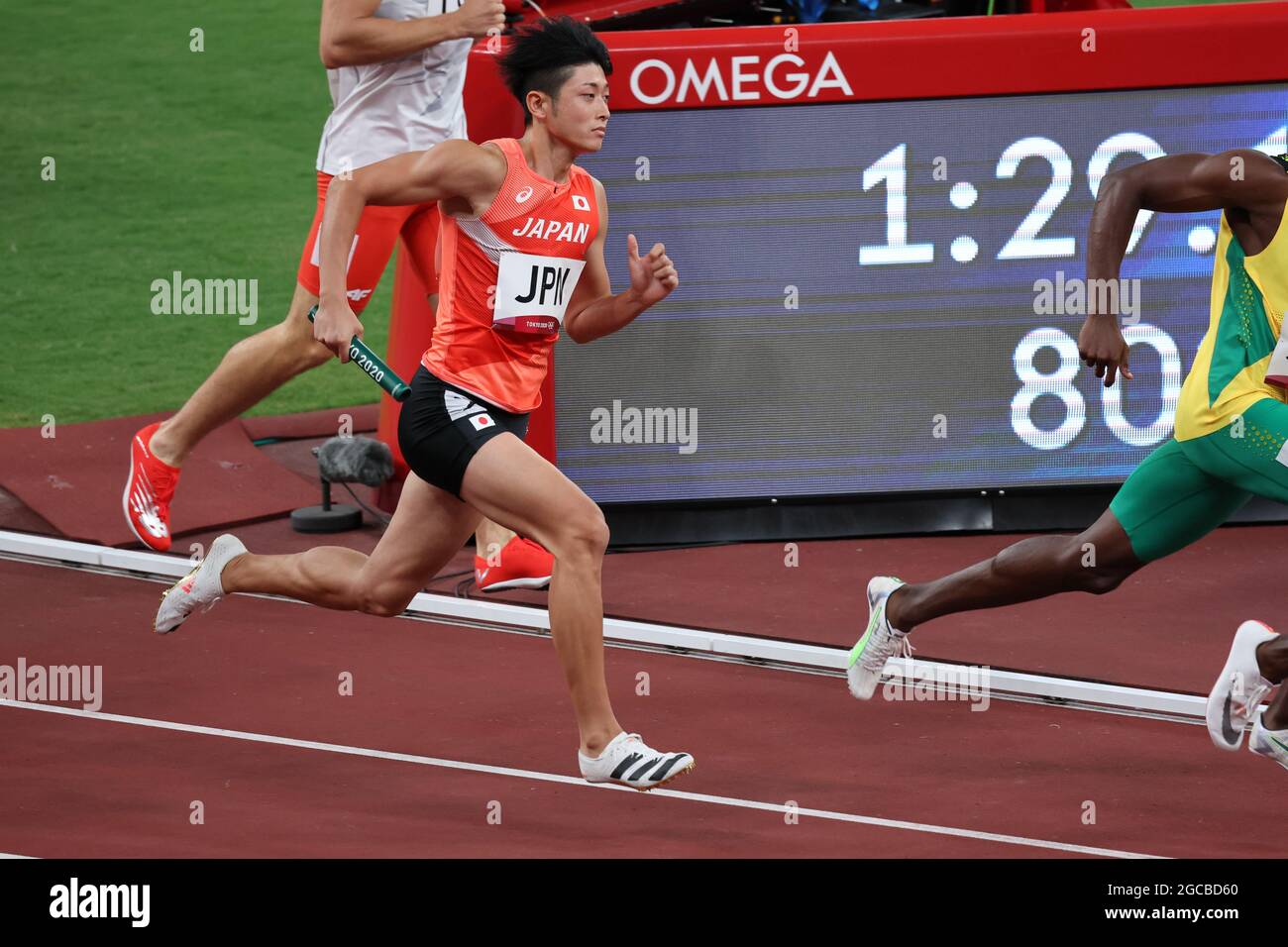 Tokyo, Japan. 6th Aug, 2021. Kentaro Sato (JPN) Athletics : Men's 4400m ...