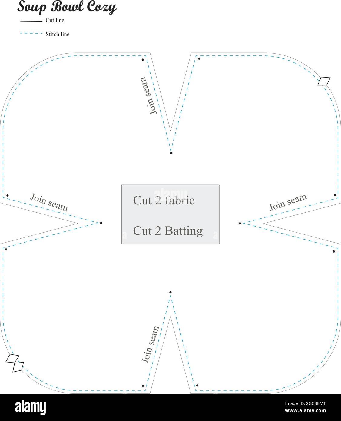 Round Soup Bowl Cozy Stock Vector Image & Art - Alamy