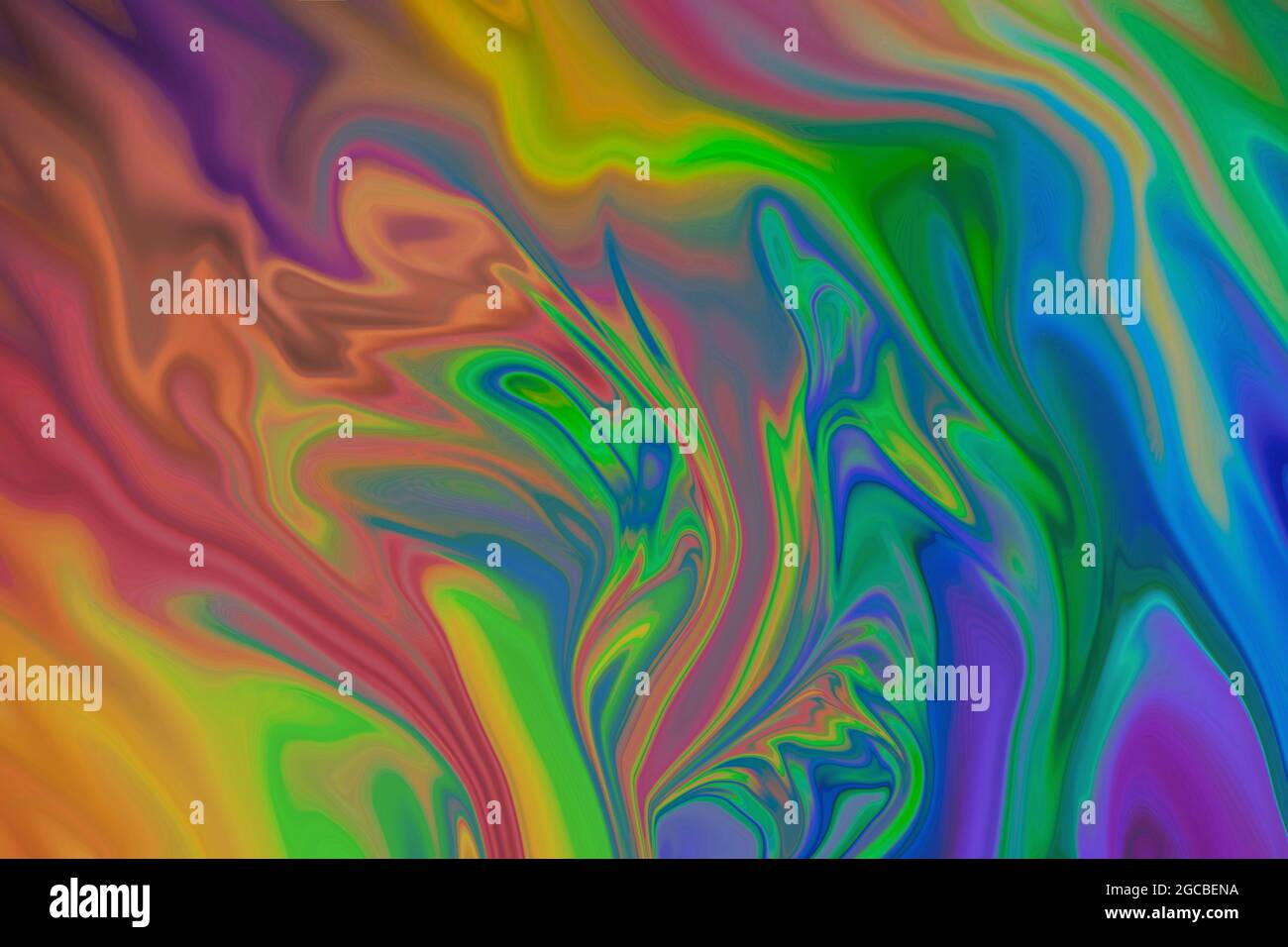 Abstract multi-colored fantasy liquid background Stock Photo - Alamy