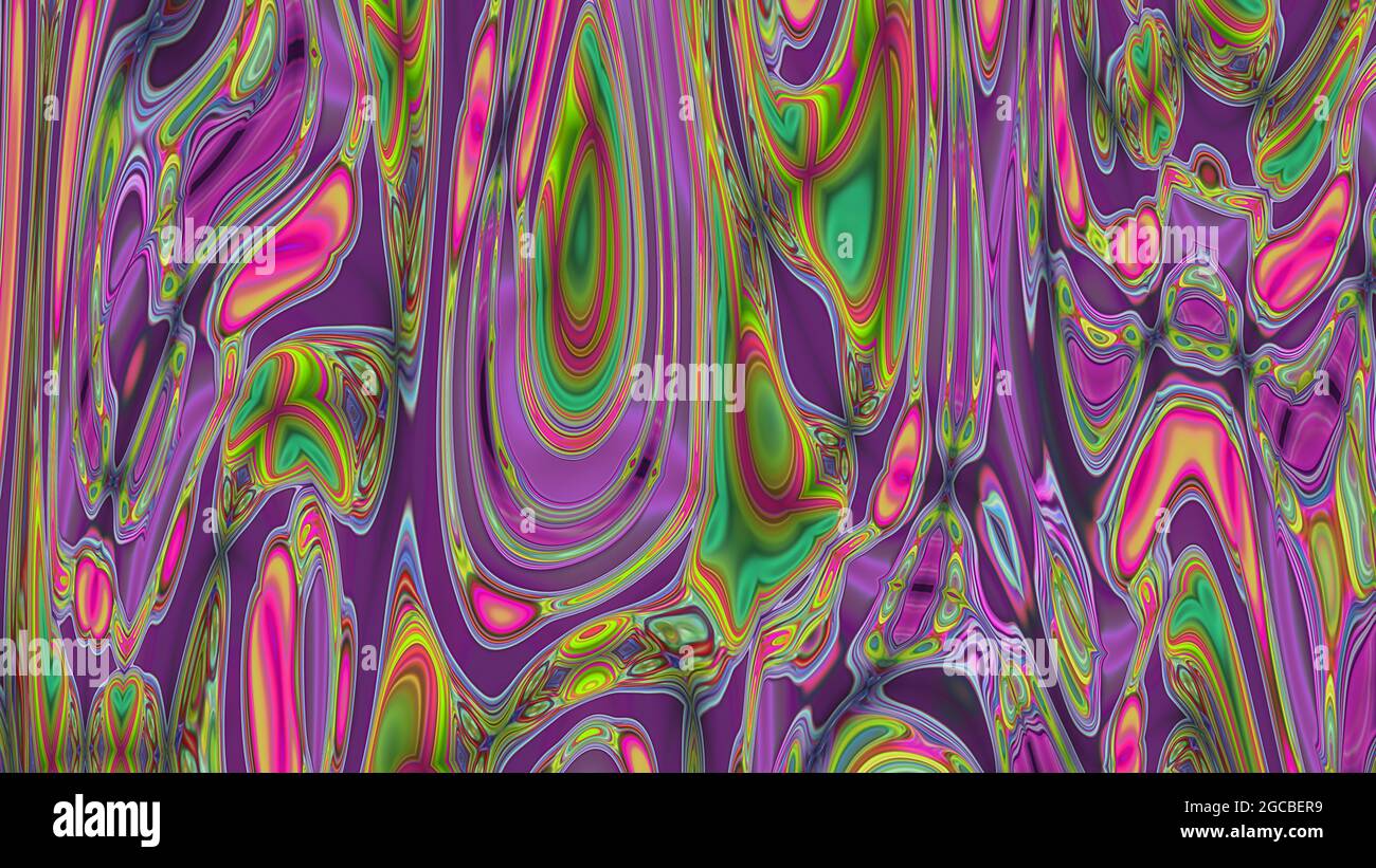 Abstract multi-colored fantasy liquid background Stock Photo - Alamy