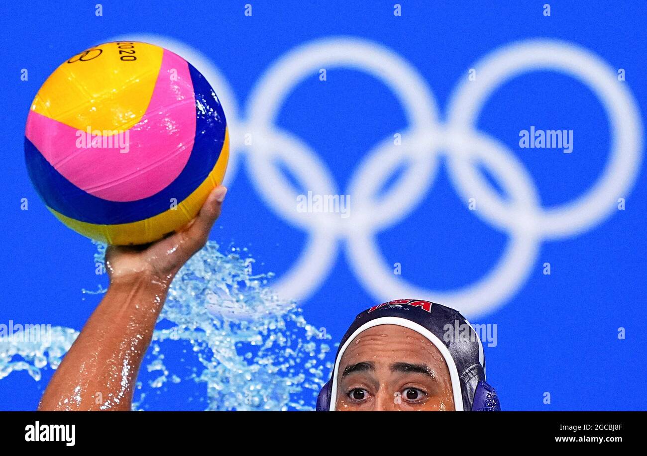 Tokyo, Japan. 8th Aug, 2021. Max Irving of the United States competes ...