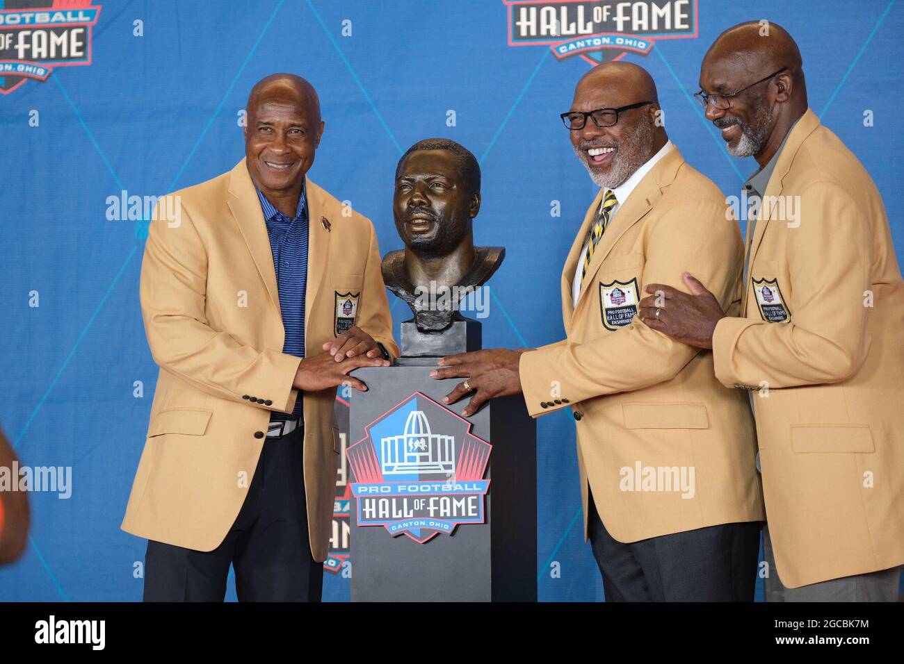 August 7th, 2021: Donnie Shell during the Pro Football Hall of Fame ...