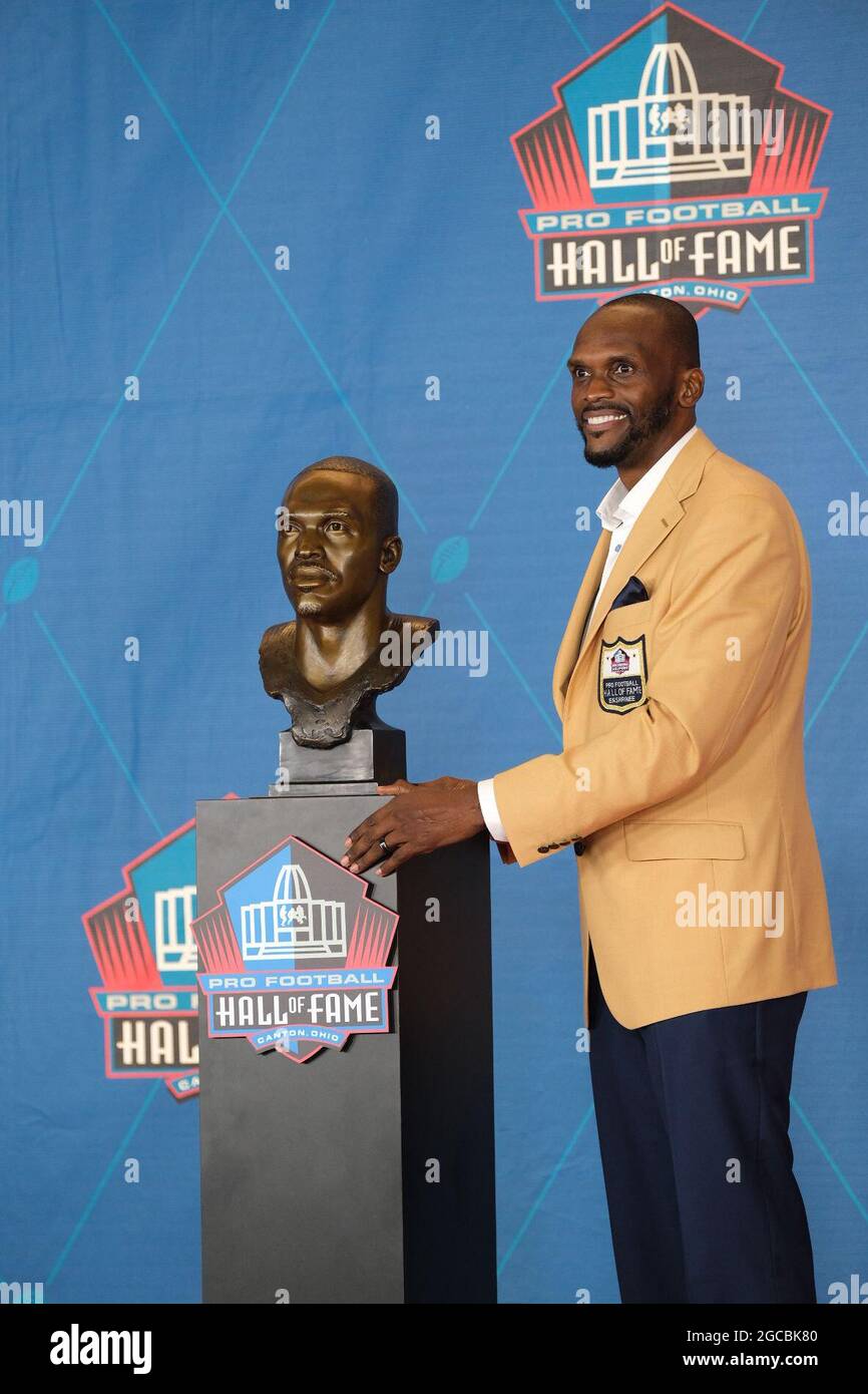 August 7th, 2021: Isaac Bruce during the Pro Football Hall of Fame ...