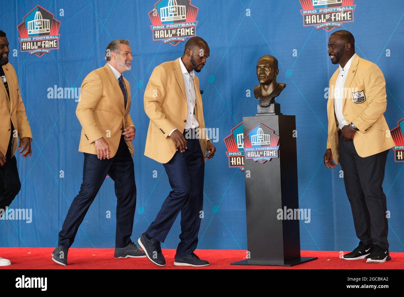 August 7th, 2021: Isaac Bruce during the Pro Football Hall of Fame ...