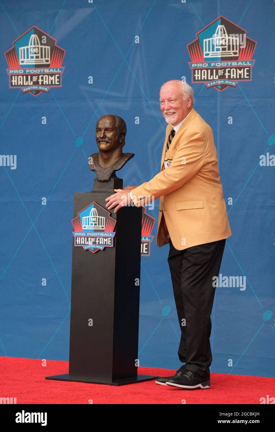 August 7th, 2021: Cliff Harris during the Pro Football Hall of Fame ...
