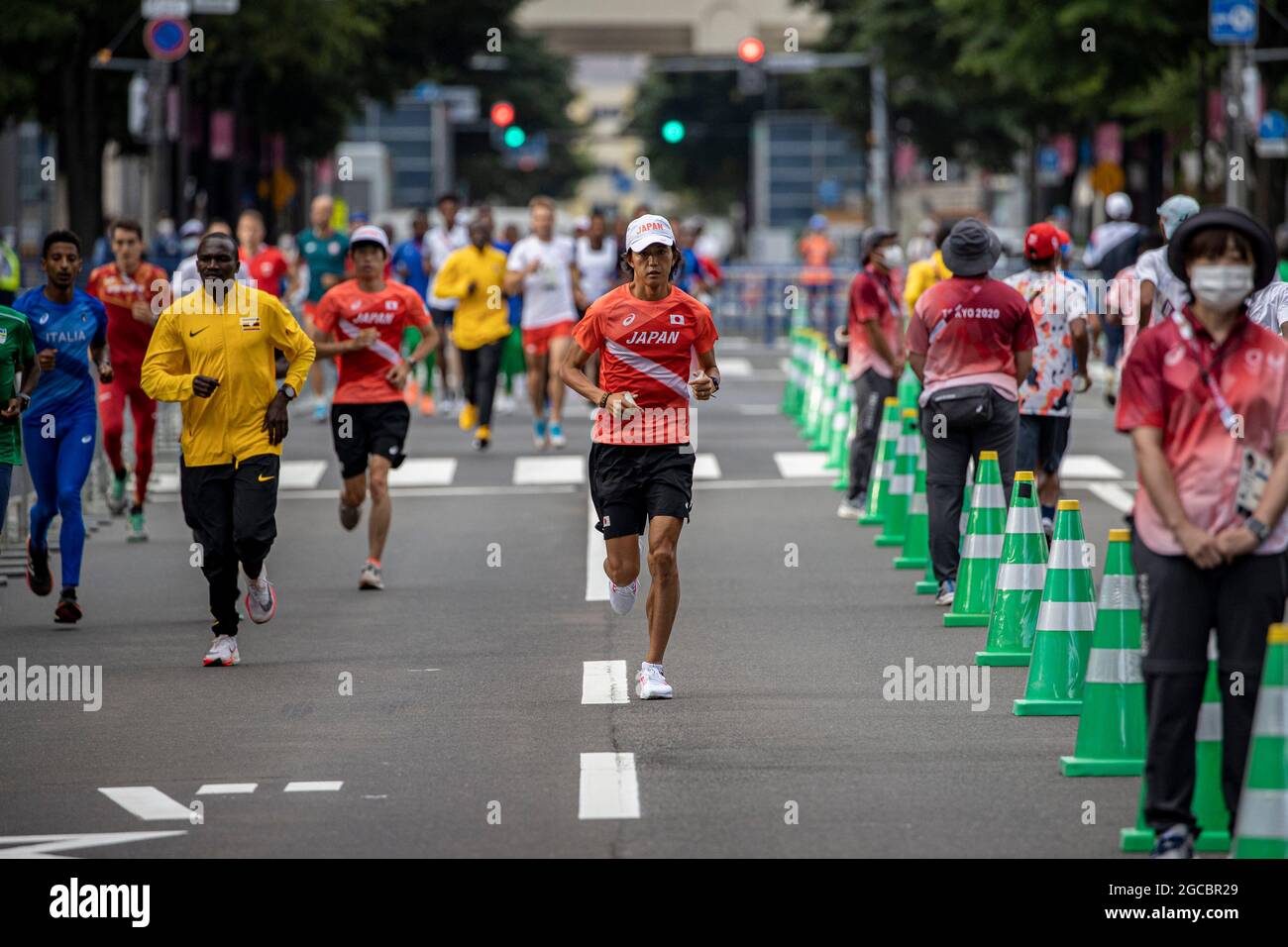 Sapporo, Hokkaido, Japan. 8th Aug, 2021. OSAKO Suguru (JPN) Marathon ...