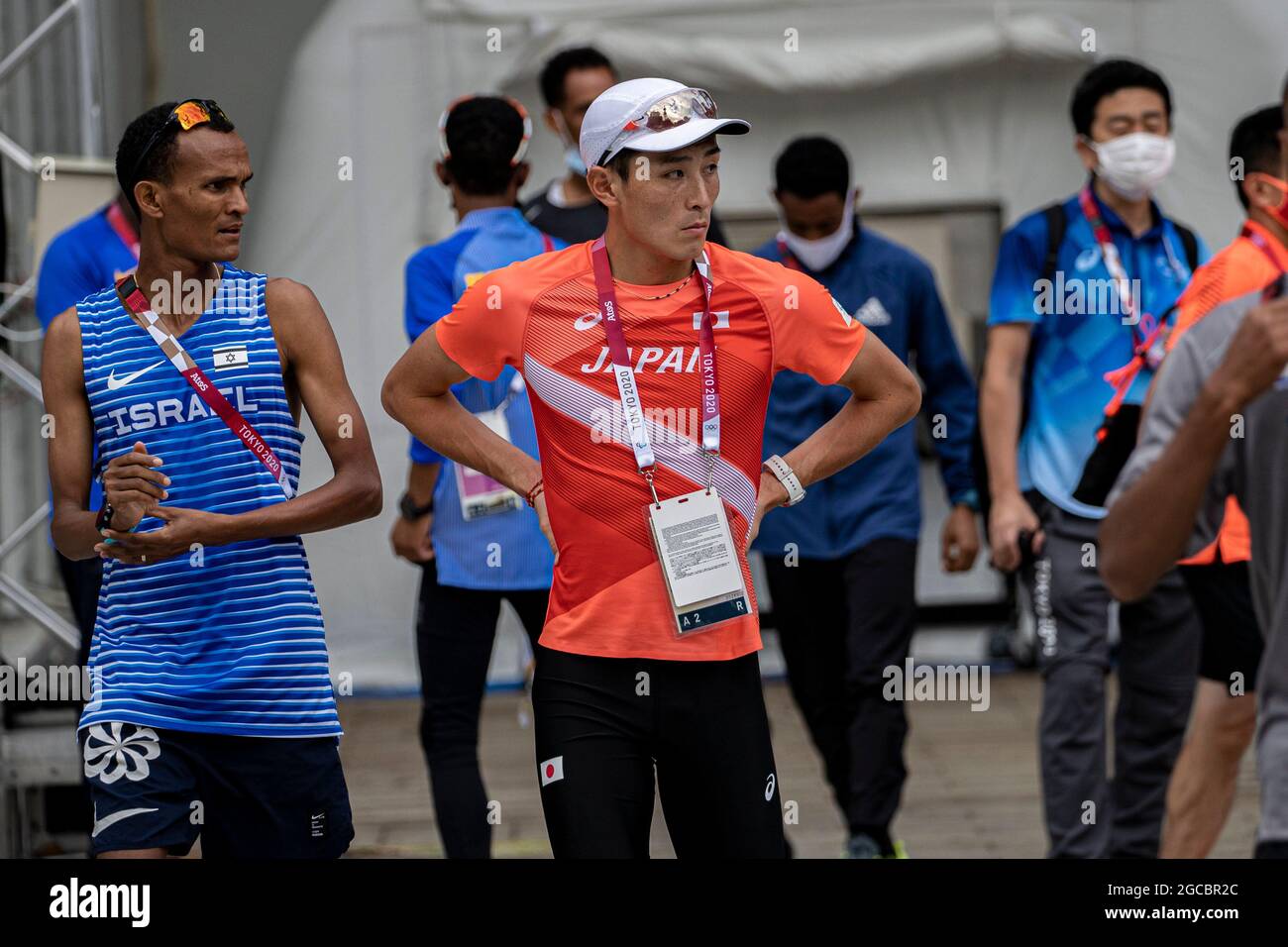Sapporo, Hokkaido, Japan. 8th Aug, 2021. HATTORI Yuma (JPN) Marathon : Men's Marathon Final ...