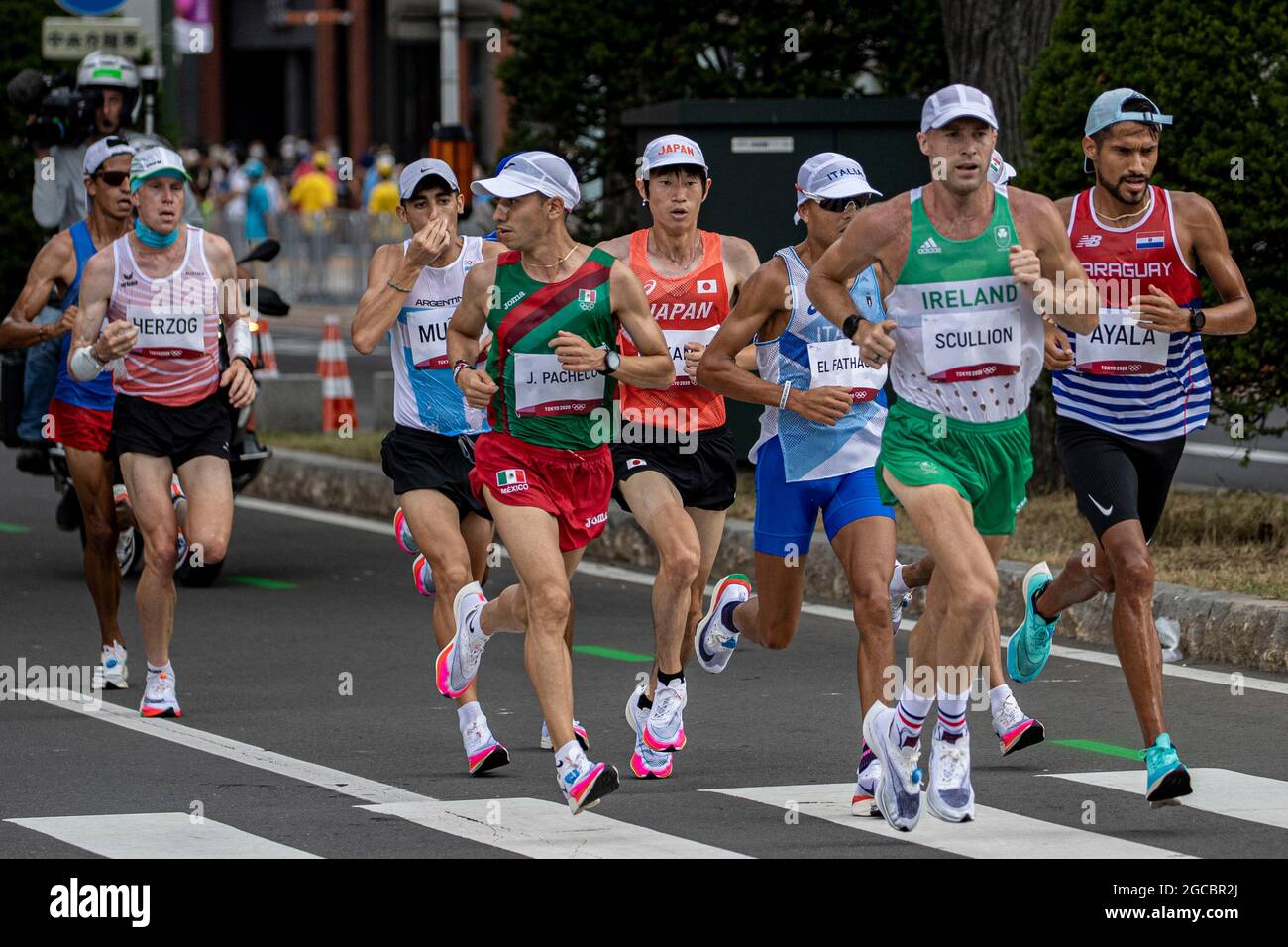 Sapporo, Hokkaido, Japan. 8th Aug, 2021. NAKAMURA Shogo (JPN) Marathon ...