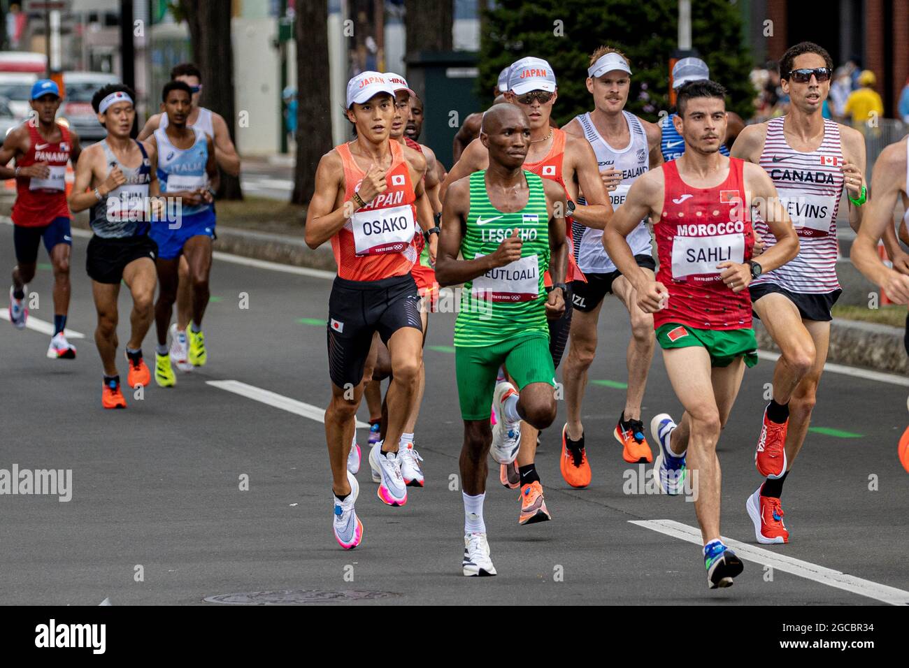Sapporo, Hokkaido, Japan. 8th Aug, 2021. OSAKO Suguru (JPN) Marathon ...