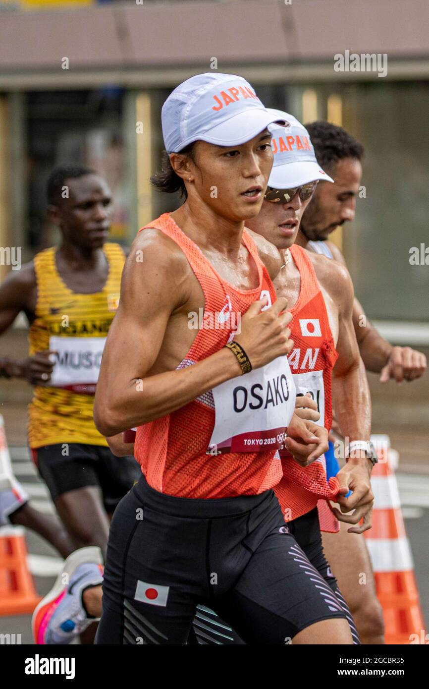 Sapporo, Hokkaido, Japan. 8th Aug, 2021. OSAKO Suguru (JPN) Marathon ...