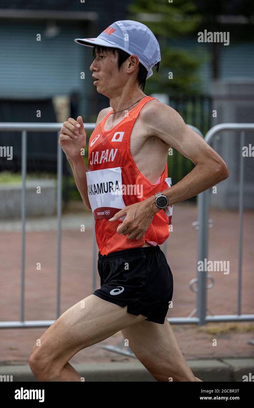 Sapporo, Hokkaido, Japan. 8th Aug, 2021. NAKAMURA Shogo (JPN) Marathon ...