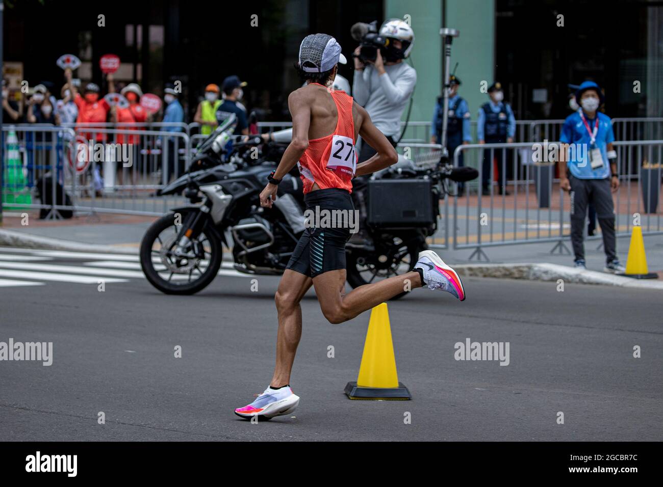 Sapporo, Hokkaido, Japan. 8th Aug, 2021. OSAKO Suguru (JPN) Marathon ...