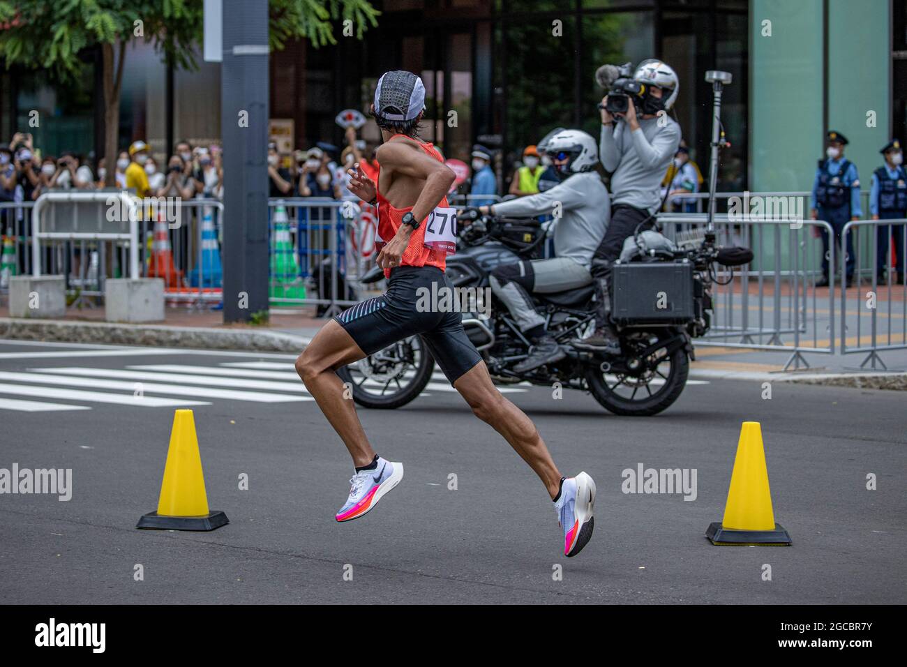 Sapporo, Hokkaido, Japan. 8th Aug, 2021. OSAKO Suguru (JPN) Marathon ...