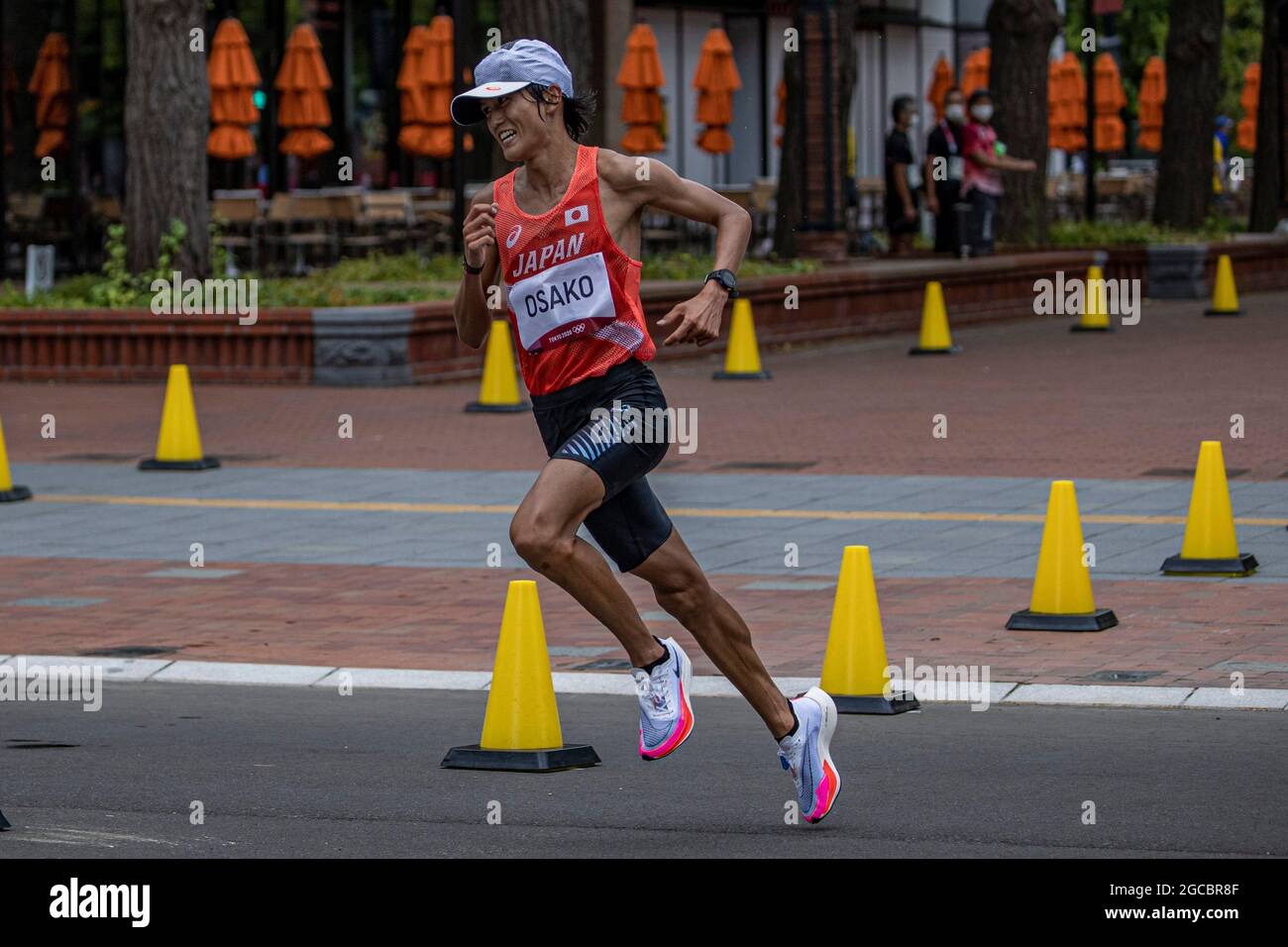 Sapporo, Hokkaido, Japan. 8th Aug, 2021. OSAKO Suguru (JPN) Marathon ...