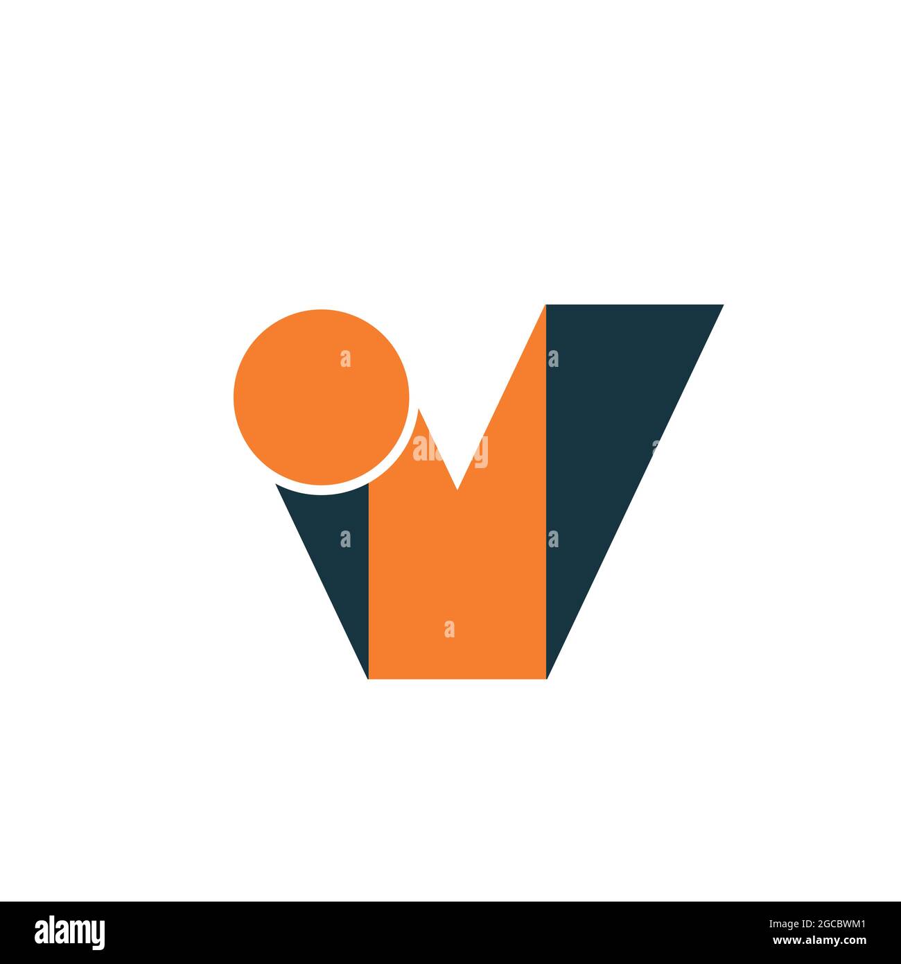 Flat and simple logo hi-res stock photography and images - Alamy