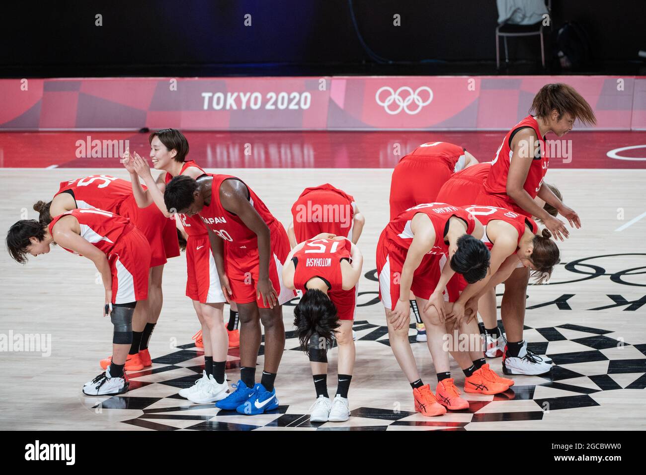 Japan team (JPN), United States vs Japan - Gold Medal Game Basketball ...