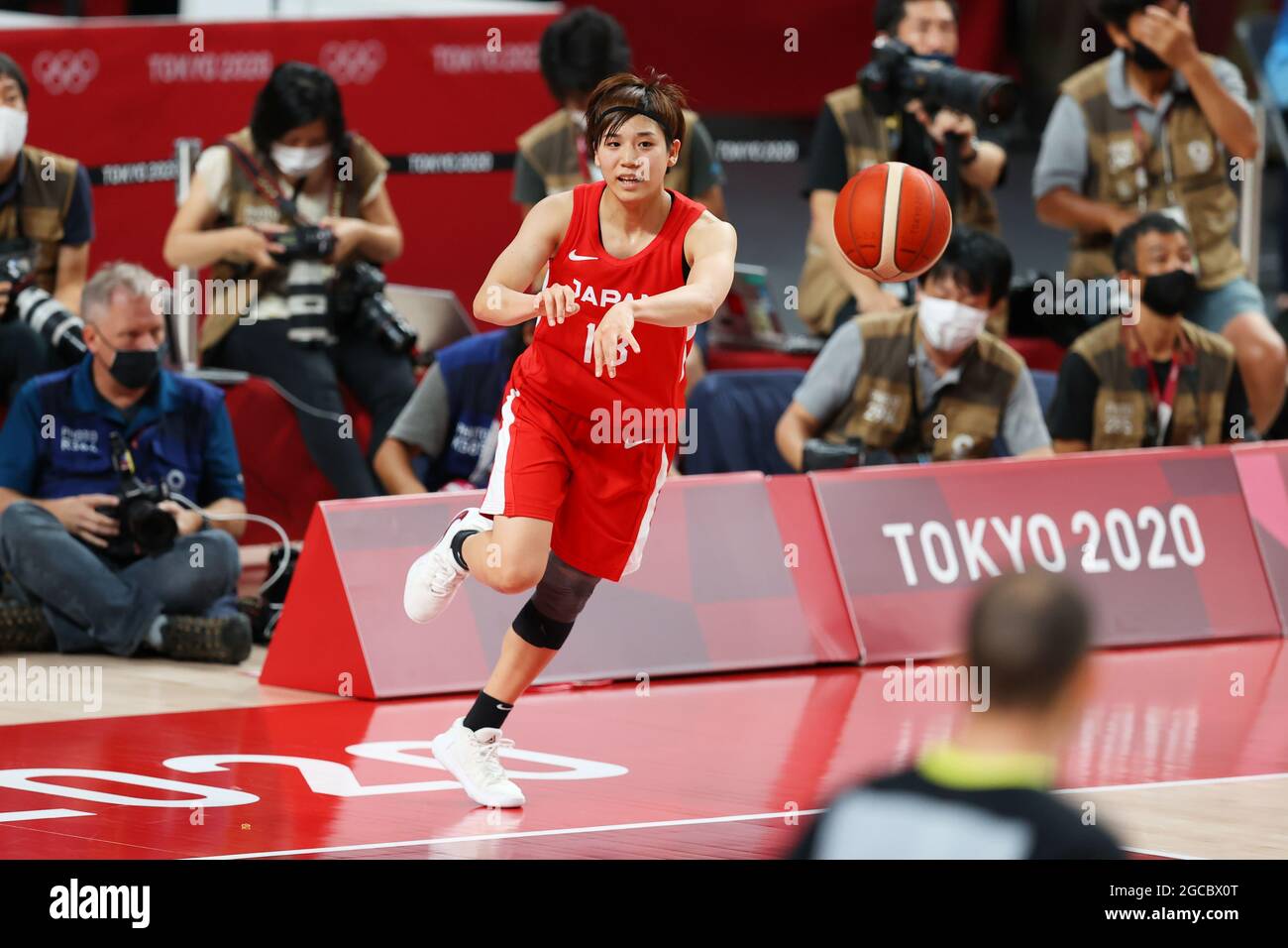 Saitama, Japan. 8th Aug, 2021. Rui Machida (JPN) Basketball : Women's ...