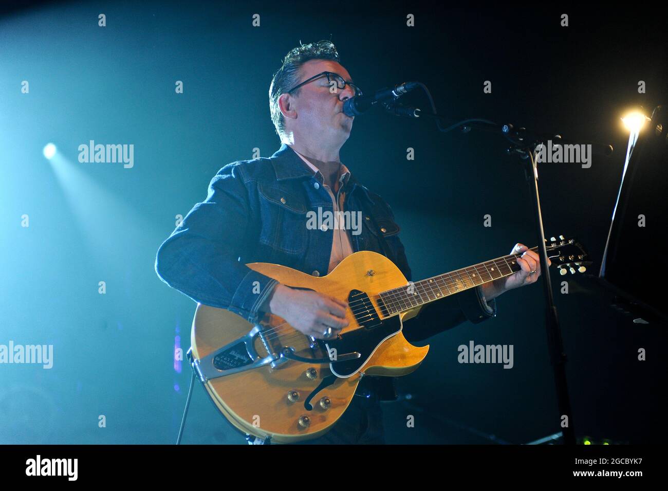 Richard Hawley Performing live at Sheffield Arena , Sheffield Stock ...