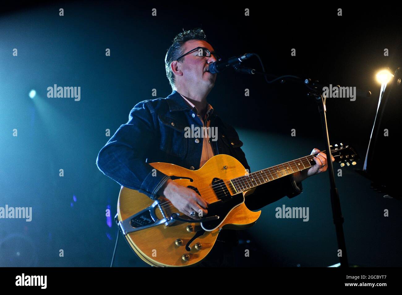 Richard Hawley Performing live at Sheffield Arena , Sheffield Stock ...