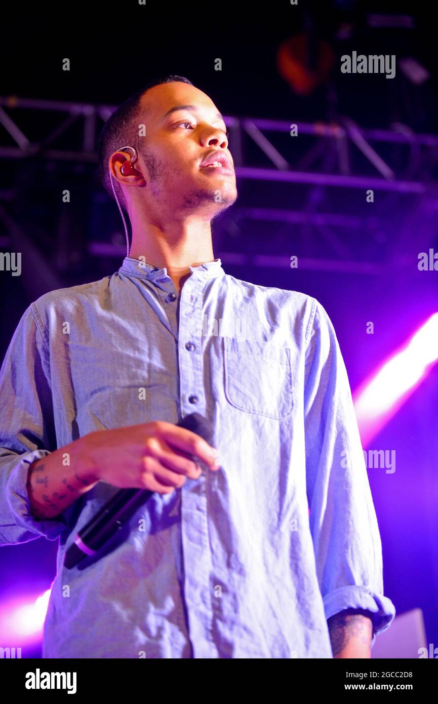 Rizzle Kicks Performing at Sheffield Academy 02 , Sheffield Stock Photo ...