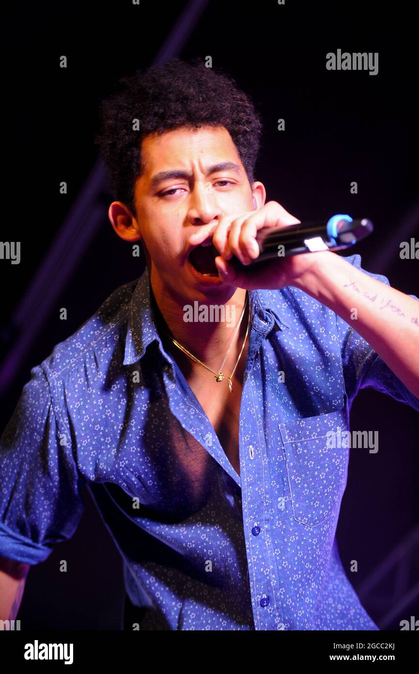 Rizzle Kicks Performing at Sheffield Academy 02 , Sheffield Stock Photo ...