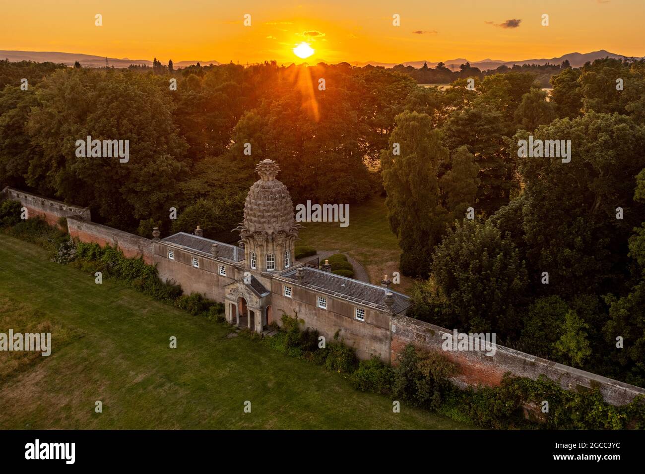 The Dunmore Pineapple, Airth, Scotland, UK Stock Photo - Alamy