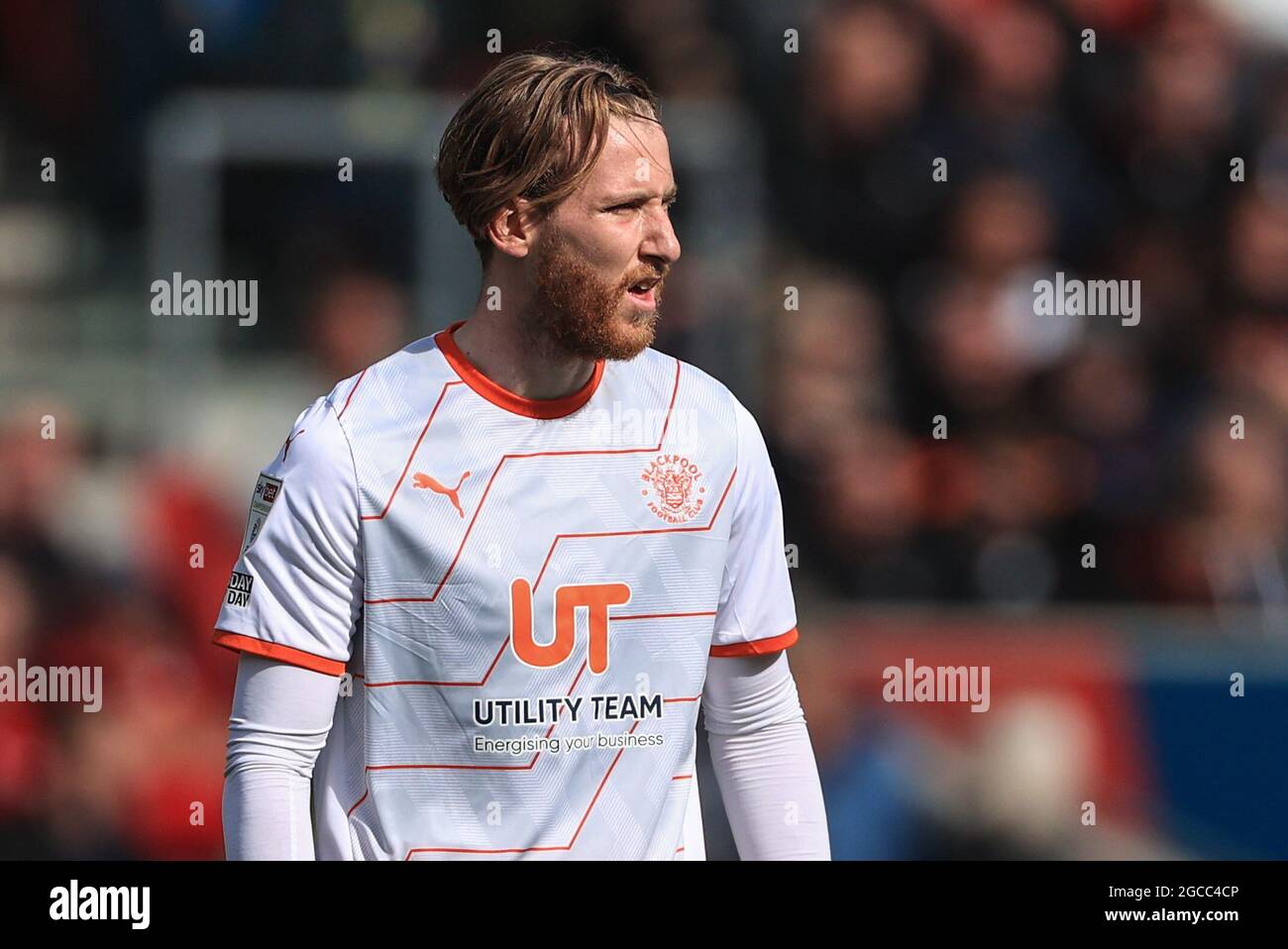 Josh Bowler #11 of Blackpool during the game Stock Photo - Alamy
