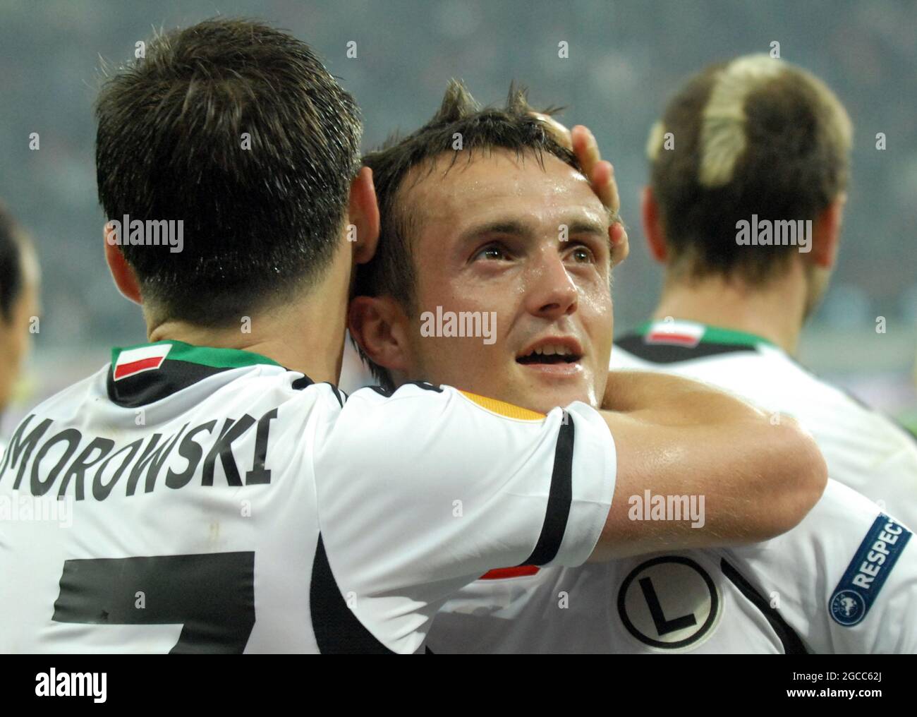 BUCHAREST, ROMANIA - OCTOBER 20, 2011: Miroslav Radovic of Legia ...