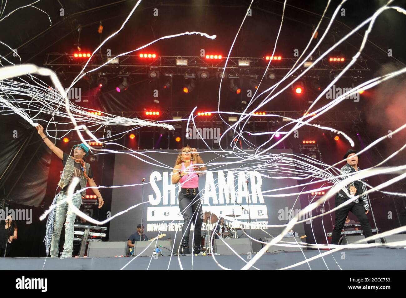 Shalamar Performing at Lets Rock Leeds 80s Stock Photo - Alamy