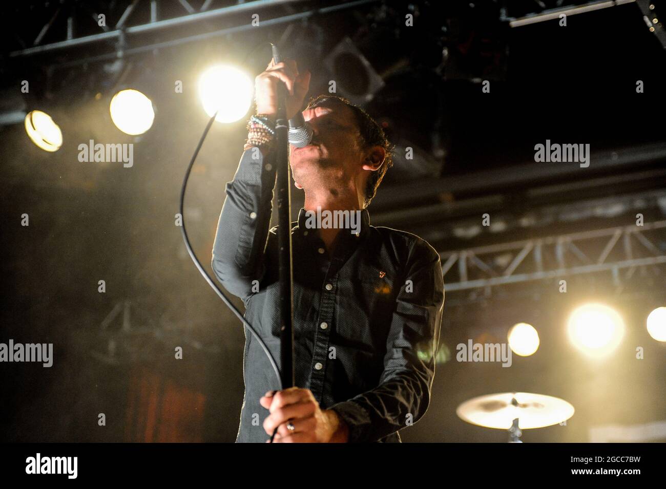 Shed Seven Performing at Sheffield Academy 02 , Sheffield Stock Photo ...