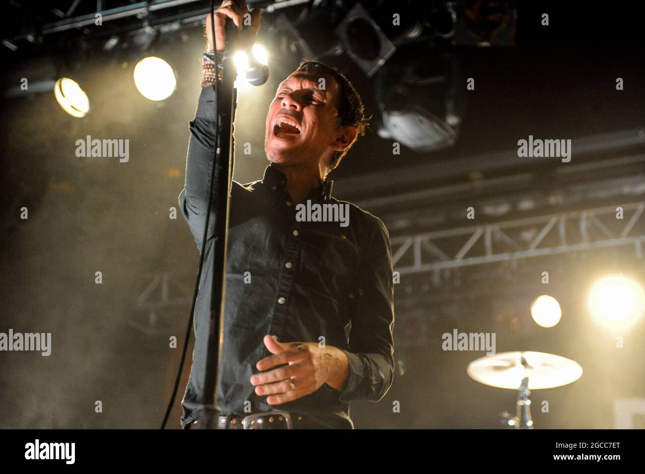 Shed Seven Performing at Sheffield Academy 02 , Sheffield Stock Photo ...